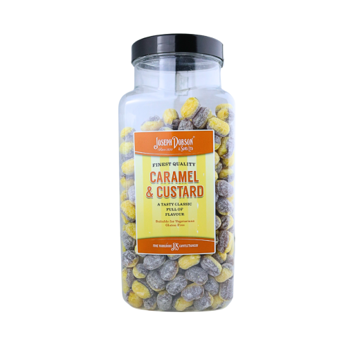 Joseph Dobson Caramel & Custard 2.72Kg Jar – Sweet Sweets UK