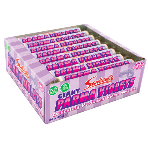 Swizzels Giant Parma Violets 24x40g – Sweet Sweets UK