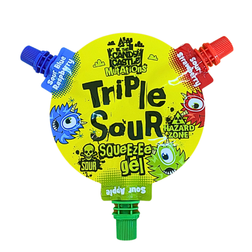 Candy Castle Crew Mutations Triple Sour Squeeze 12x45g – Sweet Sweets UK