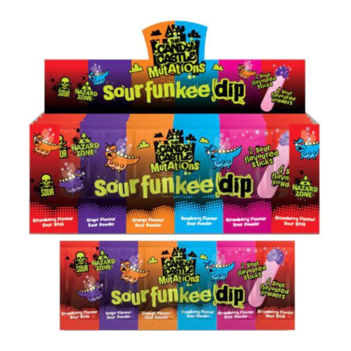 Candy Castle Crew Mutations Funkee Dip 24x40g – Sweet Sweets UK