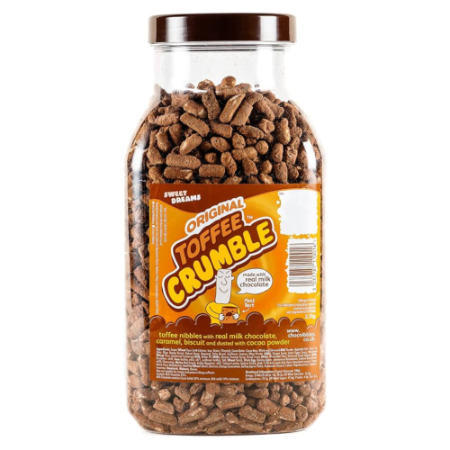 Sweet Dreams Toffee Crumble 2.7Kg Jar – Sweet Sweets UK