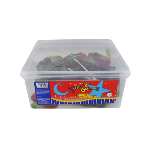 Yummy Gummy Jelly Cherries 800g Tub – Sweet Sweets UK